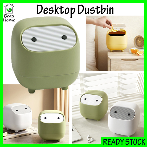 Desktop Trash Dustbin Creative Bedhead Dustbin Rubbish Bin Small ...