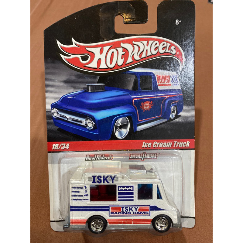 Hot Wheels Delivery Ice Cream Truck Slick Rides | Shopee Malaysia