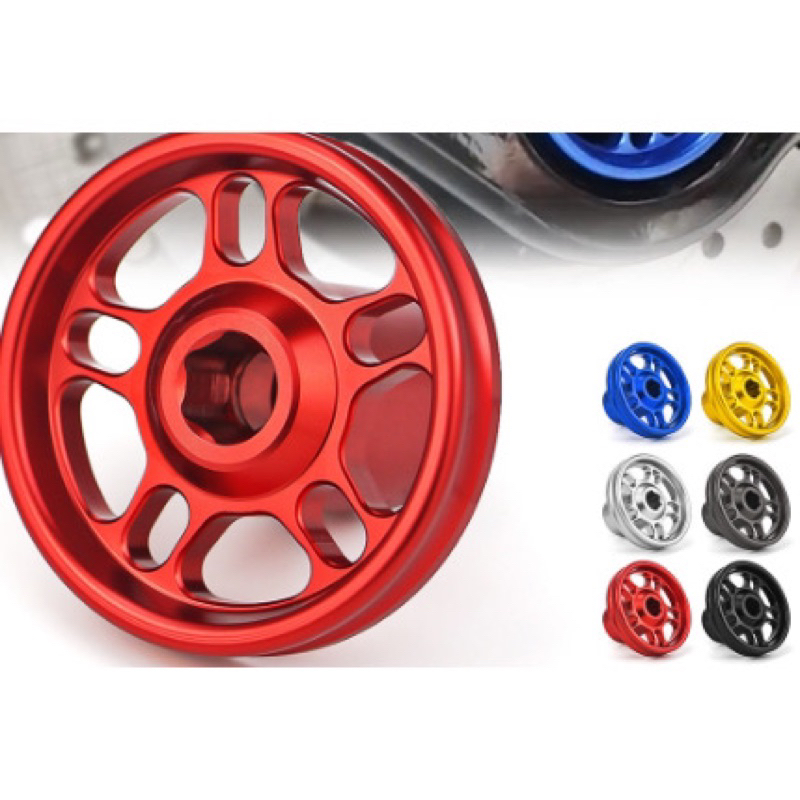 Xmax V1 / V2 Rear Swing Arm Nut Colour Red / Blue / silver / Black ...