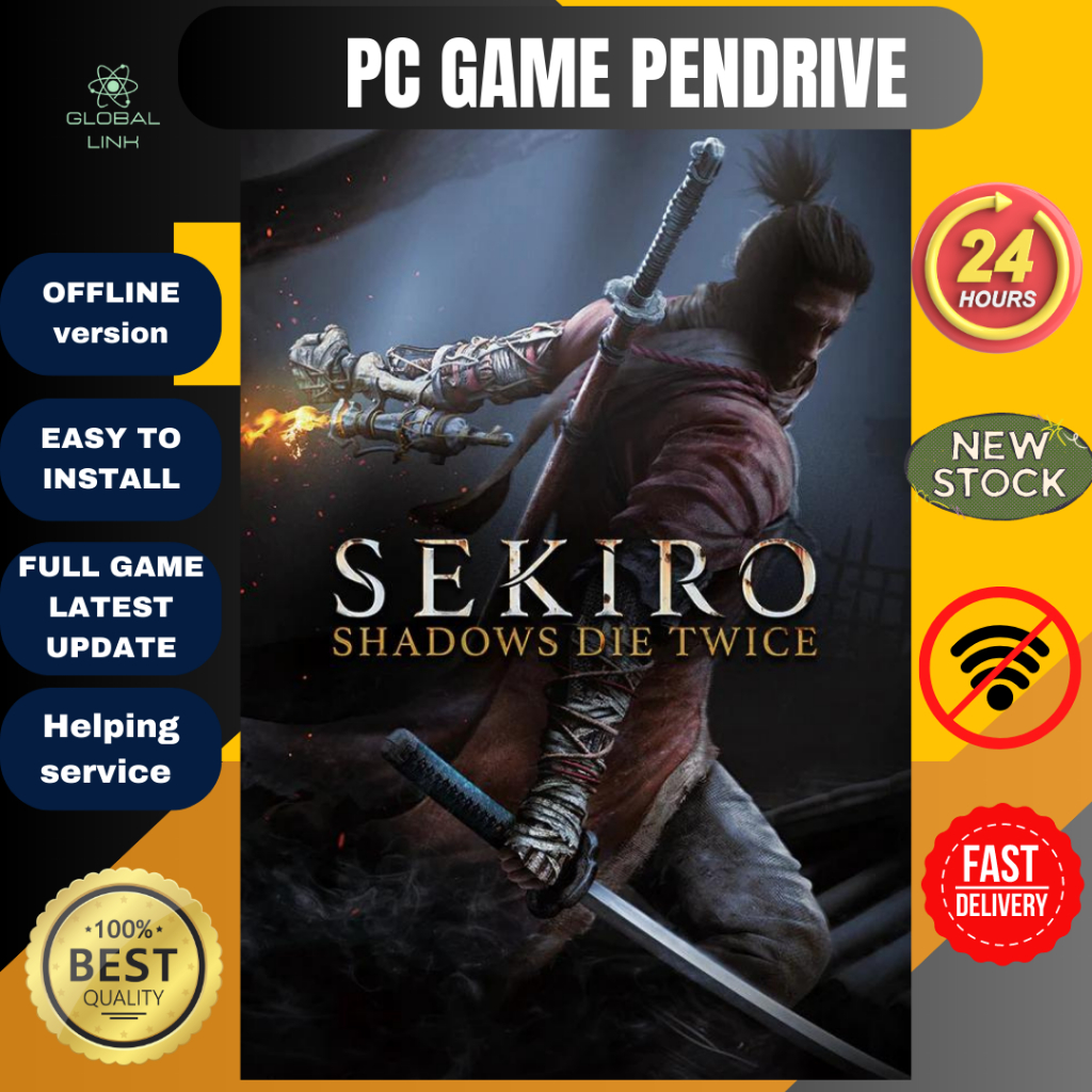[PC Game] Sekiro Shadows Die Twice GOTY Edition (v1.06 + All DLCs) [Pendrive 32 GB] | Shopee ...
