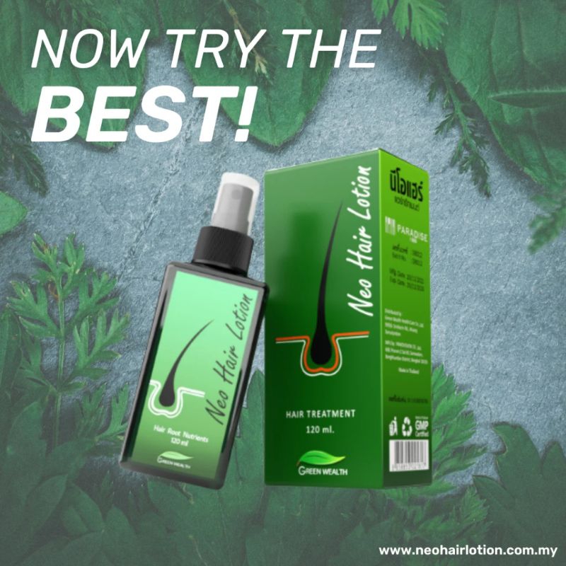 Neo hair lotion 120ml Nourish hair root restores damaged ,hair loss ...
