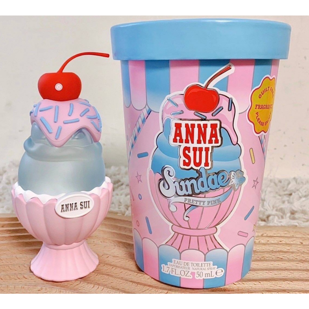 ORIGINAL Anna Sui Sundae Pretty Pink EDT 50ML | Shopee Malaysia