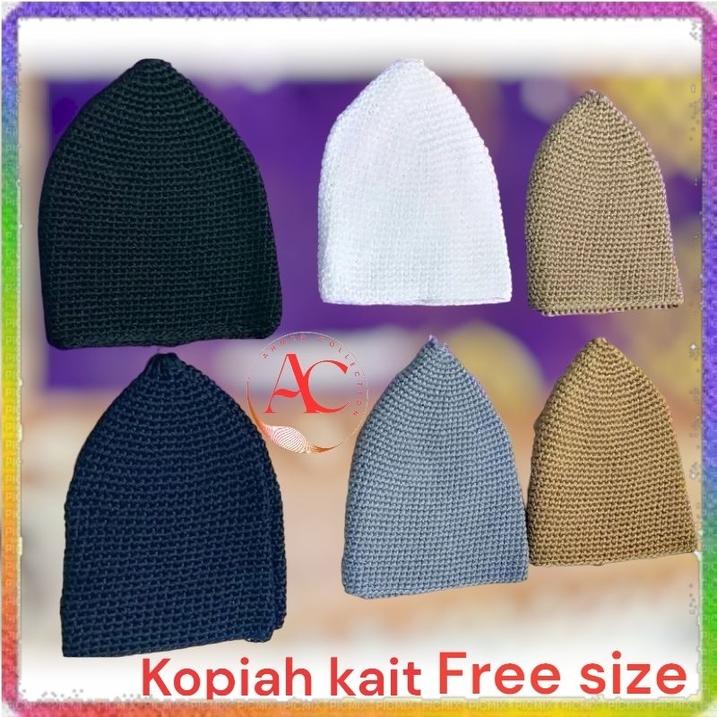 kopiah kait tebal free size quality | Shopee Malaysia