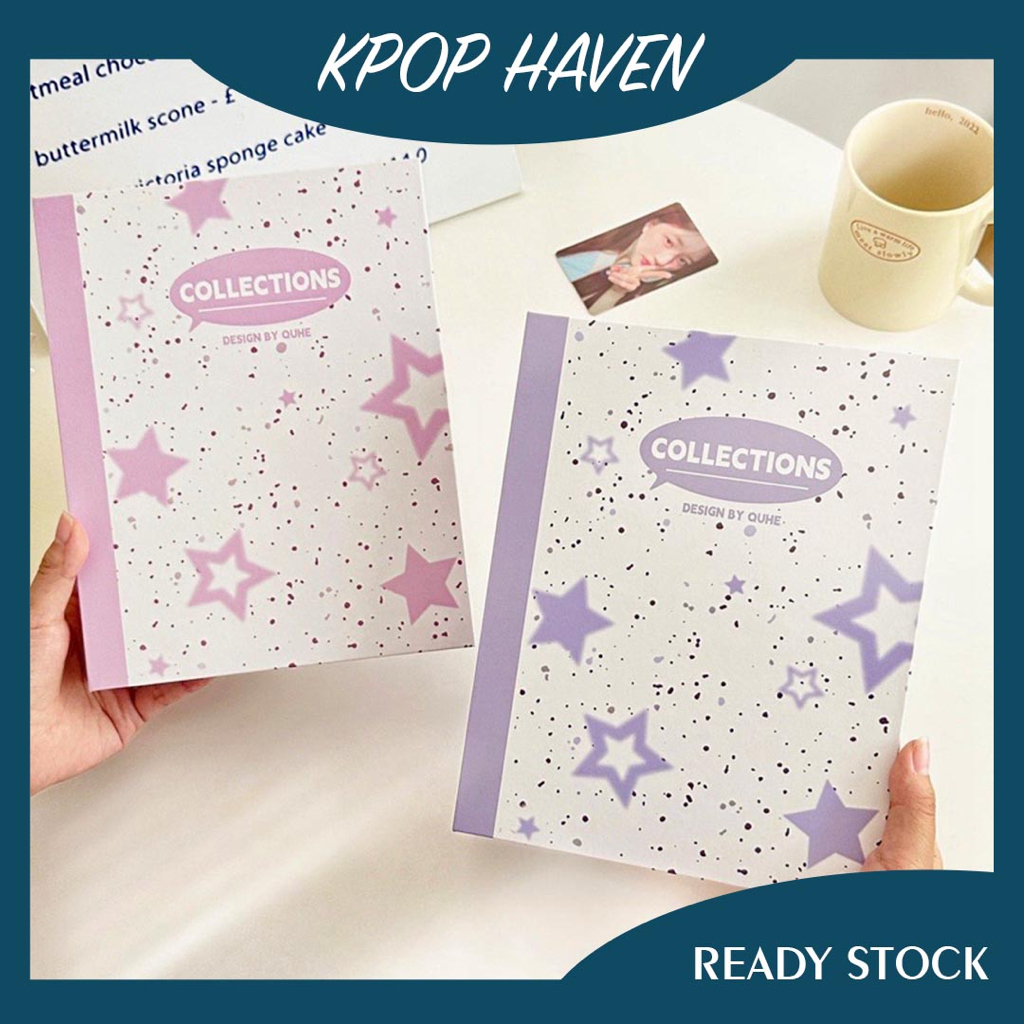 Ins A5 Binder Star Series 3 Inch Photo Album Cartoon Photocard Holder ...