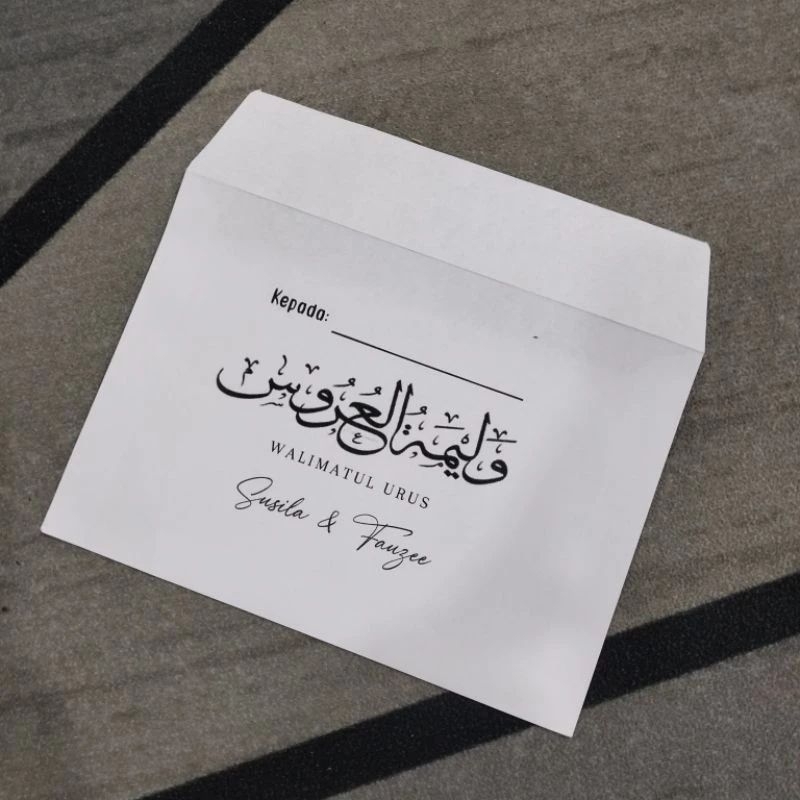 SAMPUL KAD JEMPUTAN (SAMPUL SAHAJA) | Shopee Malaysia