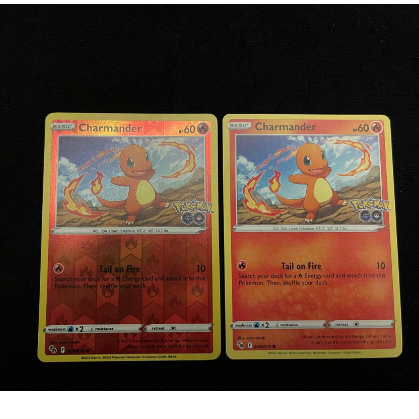 Pokemon Card TCG : Pokemon Go (CHARMANDER) | Shopee Malaysia