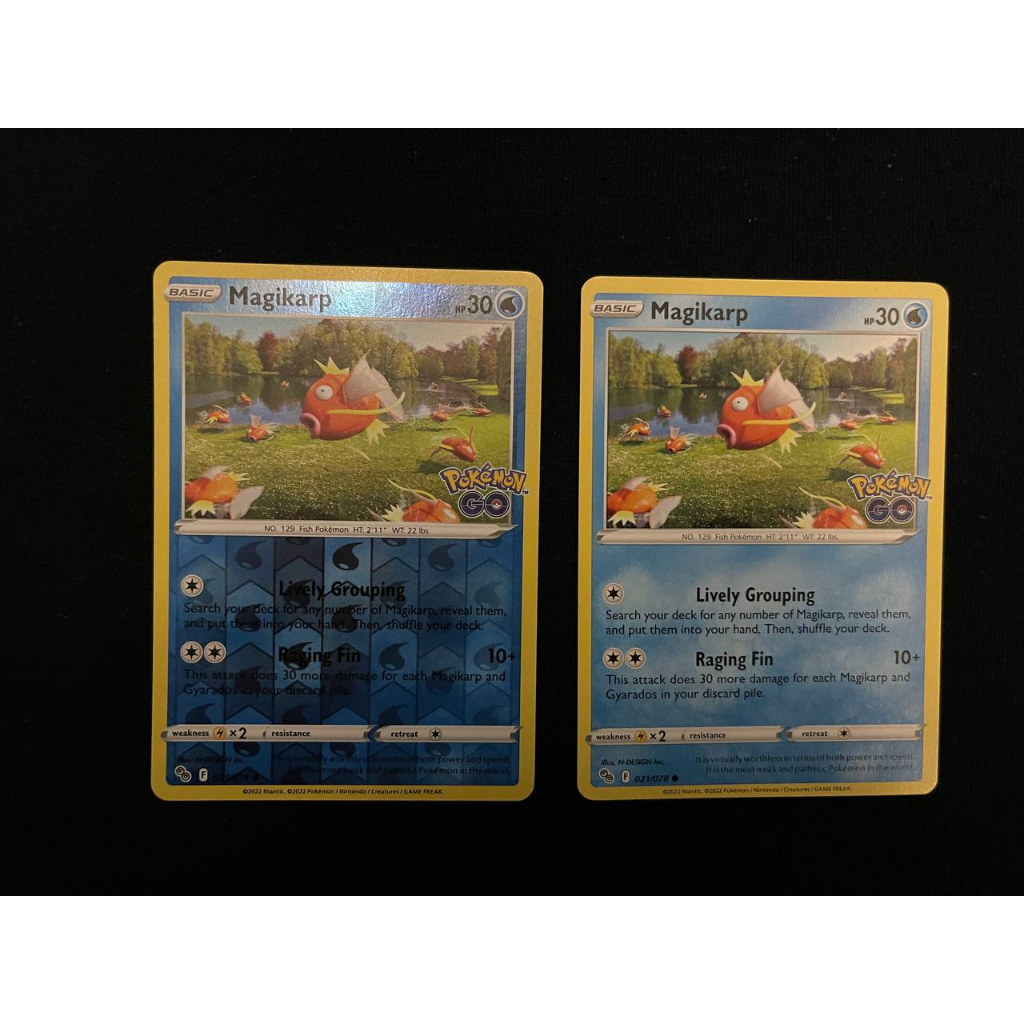 Pokemon Card TCG : Pokemon Go (MAGIKARP) | Shopee Malaysia