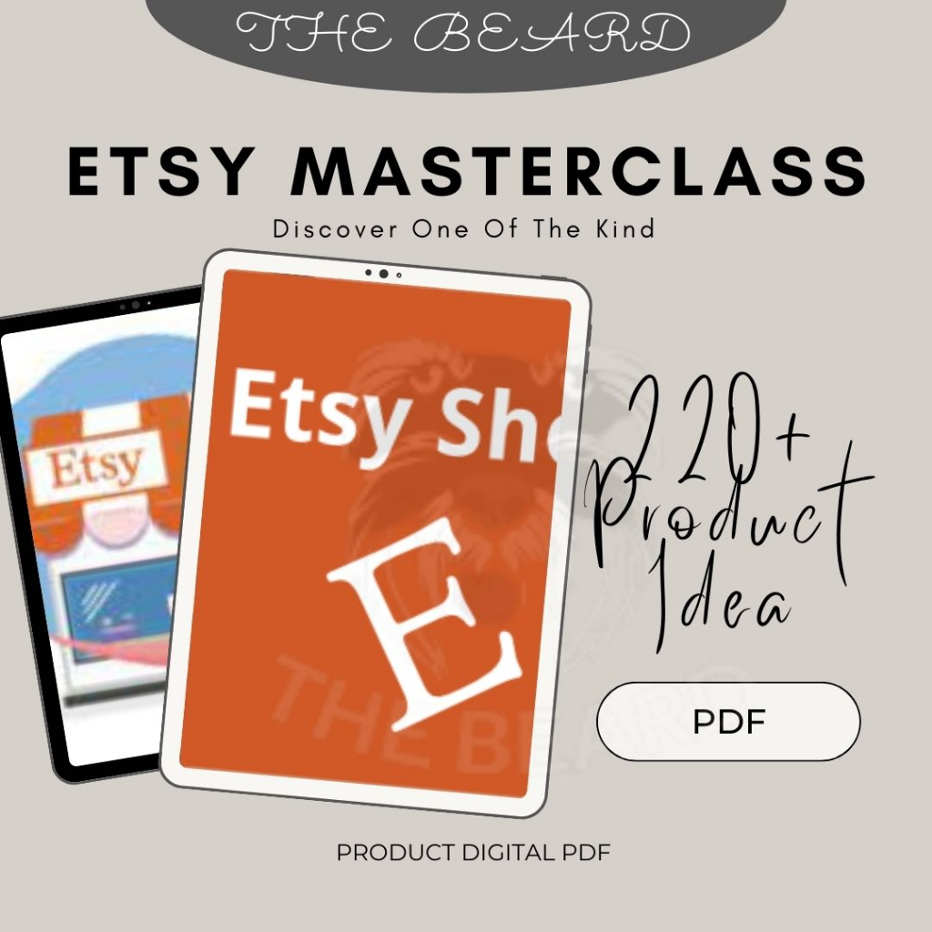 Etsy 220+ DIGITAL PRODUCT IDEAS IDEA PRODUK Mastery Course Sell Digital Products on Etsy ...