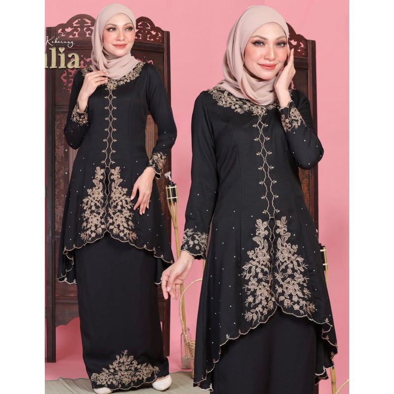 HOT🔥 S - 4XL‼️ BAJU KURUNG KEBARUNG MODEN LACE SULAM CANTIK MURAH ...