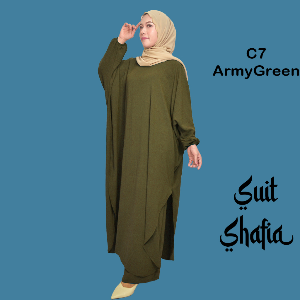 SUIT SHAIFA BAJU SELUAR SET 2IN1 By Isha Nur | Shopee Malaysia