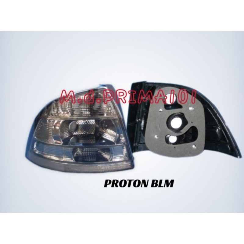 PROTON SAGA BLM 2008 (SMOKE) TAIL LAMP REAL LIGHT BELAKANG LAMPU ...