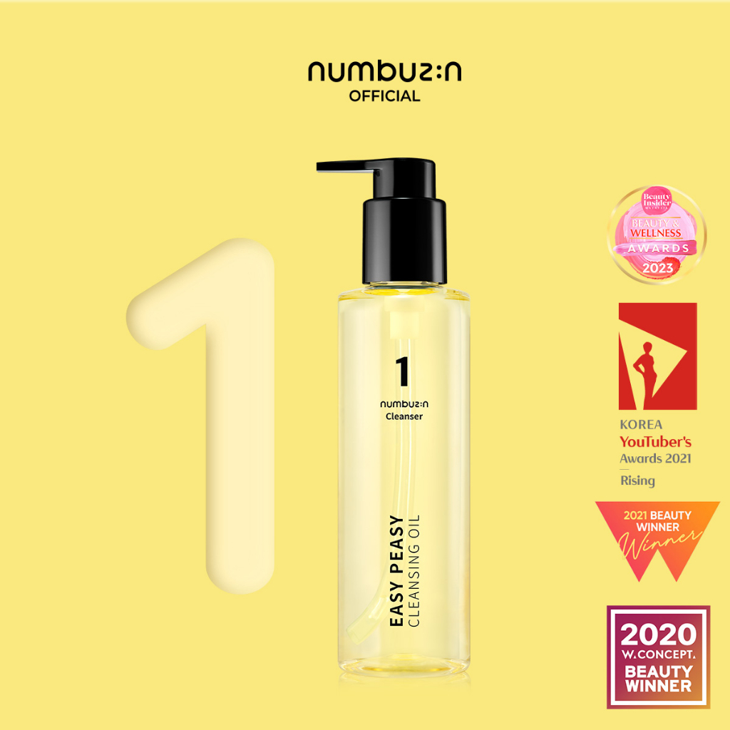 numbuzin No.1 Easy Peasy Cleansing Oil (200ml) | Shopee Malaysia