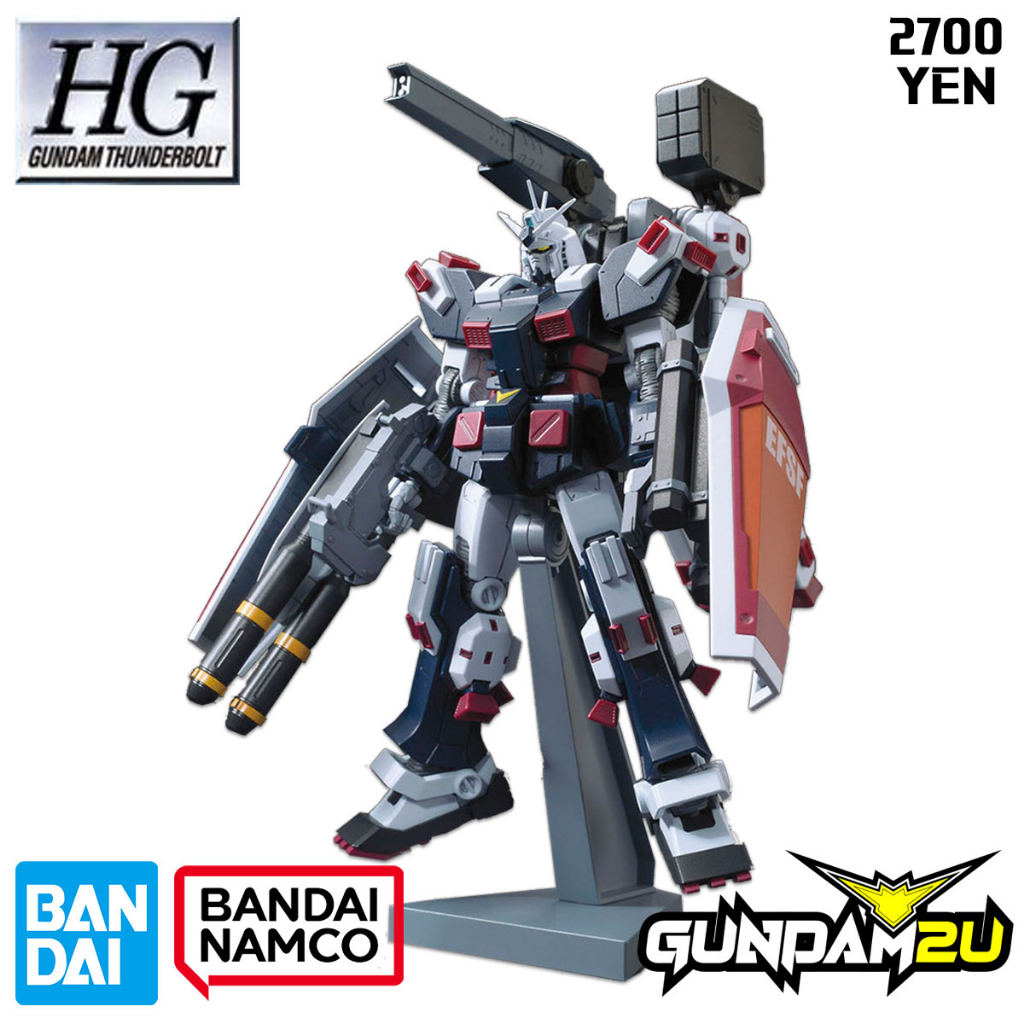 BANDAI HG 1/144 Full Armor Gundam FA-78 - High Grade Gundam Thunderbolt Plastic Model Kit ...