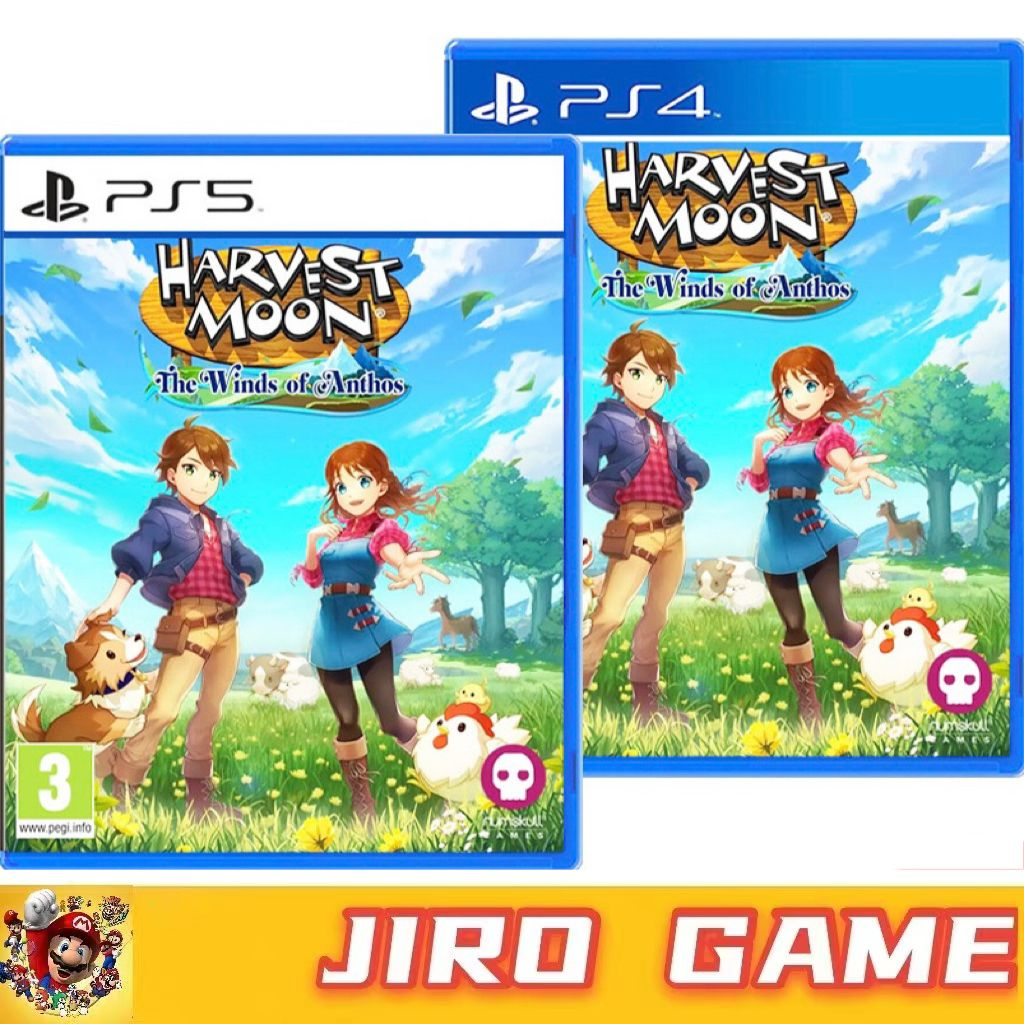 PS4/PS5 Harvest Moon The Winds of Anthos Chi/Eng Version 牧场物语: 安托斯之风 中英文版 | Shopee Malaysia