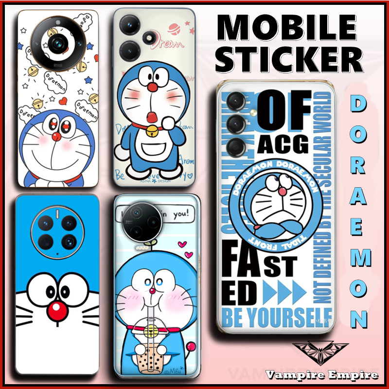 ( DORAEMON ) DIY Mobile Back Film Phone Hydrogel Screen Protector ...