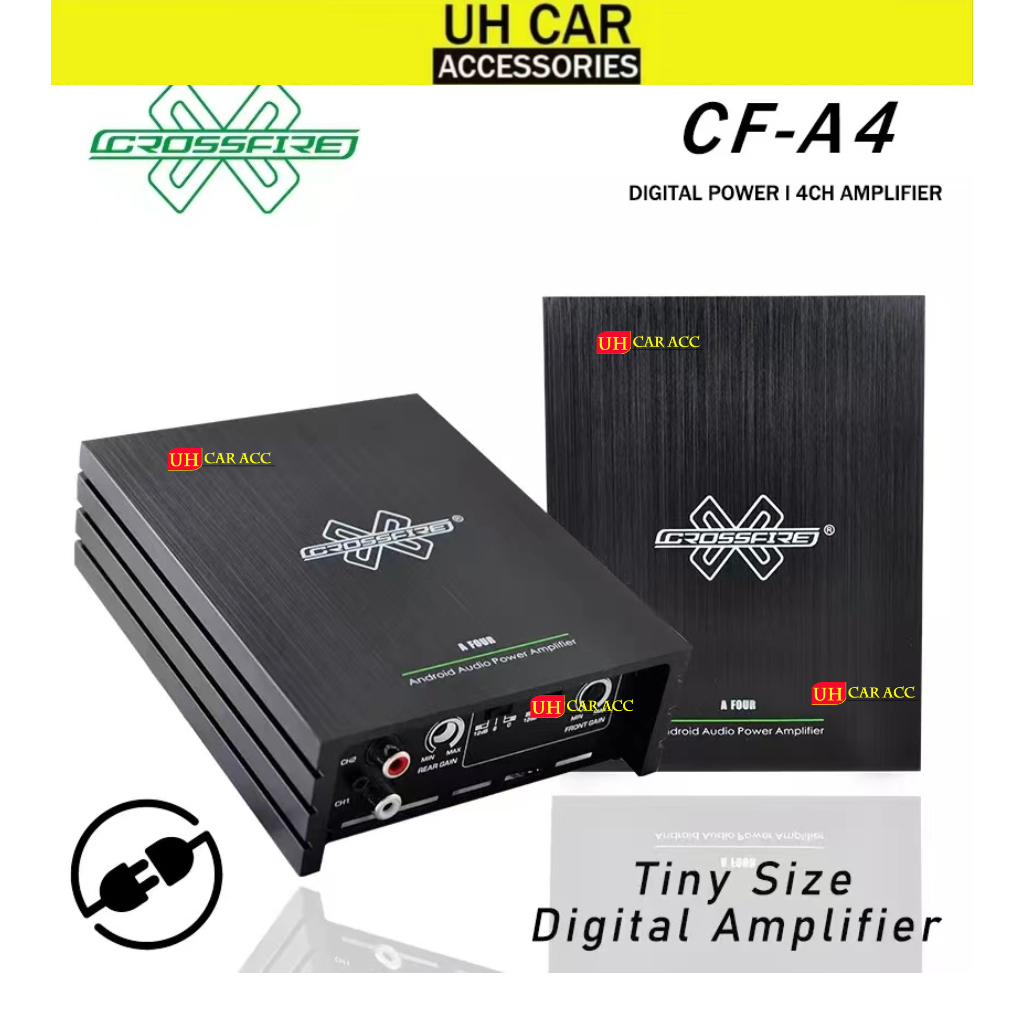 CROSSFIRE Digital Amplifier Plug & Play Android Player CF-A4 | Shopee ...