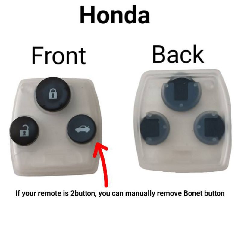Original Honda Button Pad replacement Civic Stream Accord city civic ...