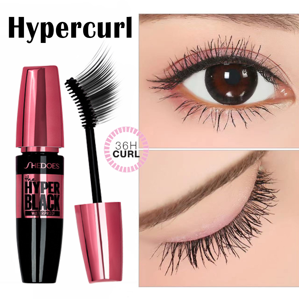 New HYPER CURL Waterproof Mascara volum express 10ml.( VERY BLACK ...