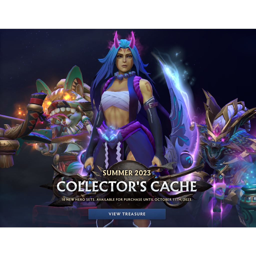 Dota 2 Summer August 2023 Collector Cache [Need add friend on steam 30 days] | Shopee Malaysia