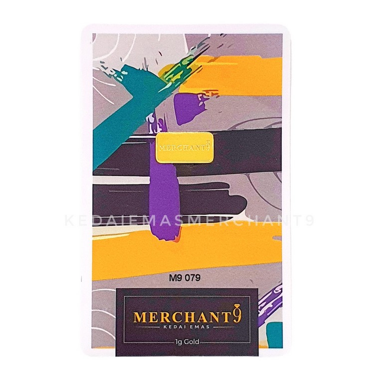 Merchant9 Exclusive Collections Gold Bar Abstract Grey 9999 (1g ...