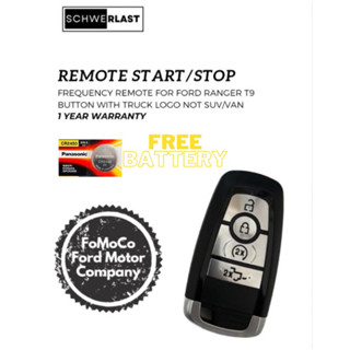Ford Ranger Next Gen T9 Remote Start XLT, XLT+, Wildtrak, Stormtrak ...