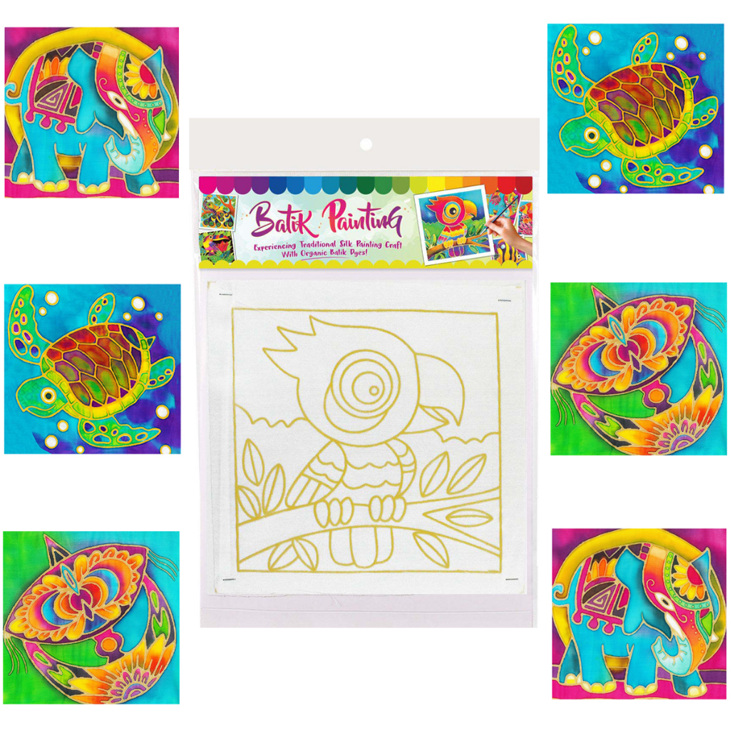 Batik Painting Kit/ Malaysia Traditional Craft Art & Craft Colouring ...