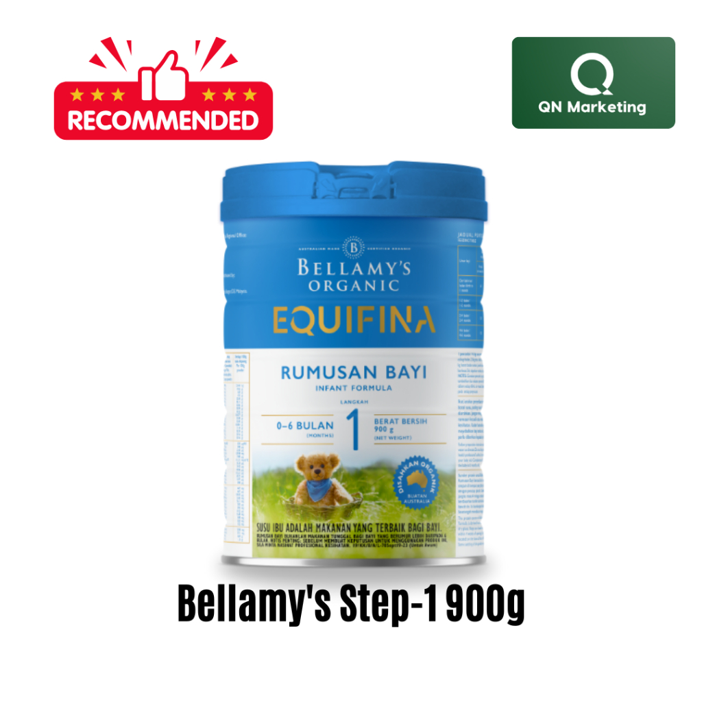 Bellamy's Organic EQUIFINA Step-1 (900g) | Shopee Malaysia
