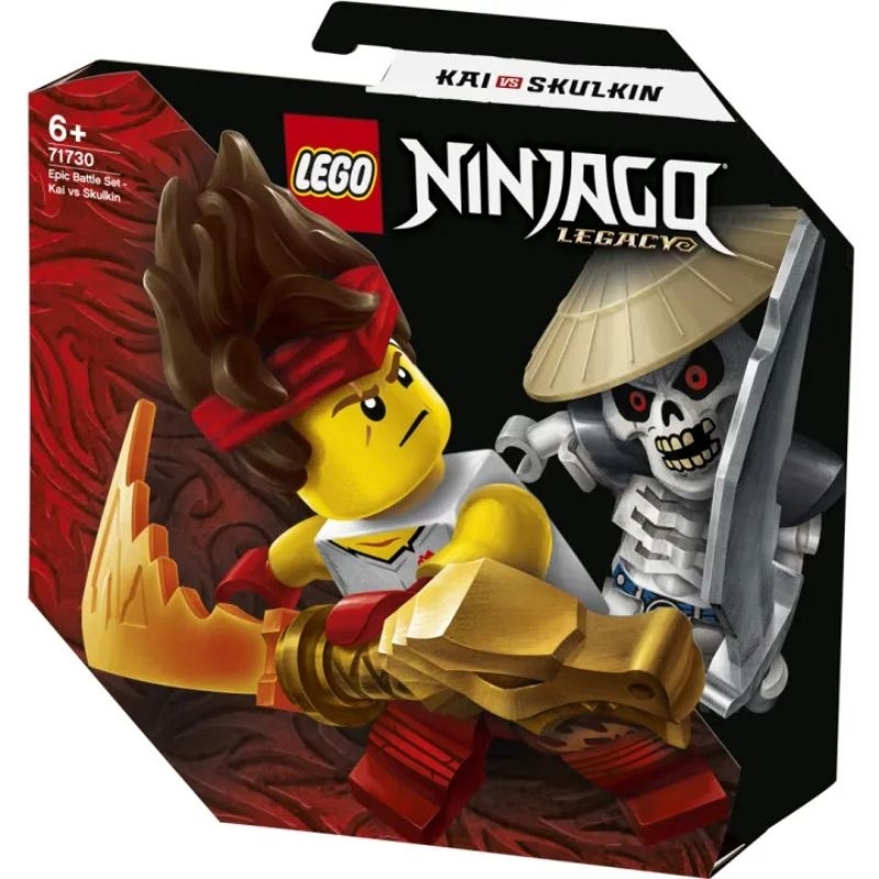 Lego Ninjago 71730 Epic Battle Set - Kai vs. Skulkin | Shopee Malaysia