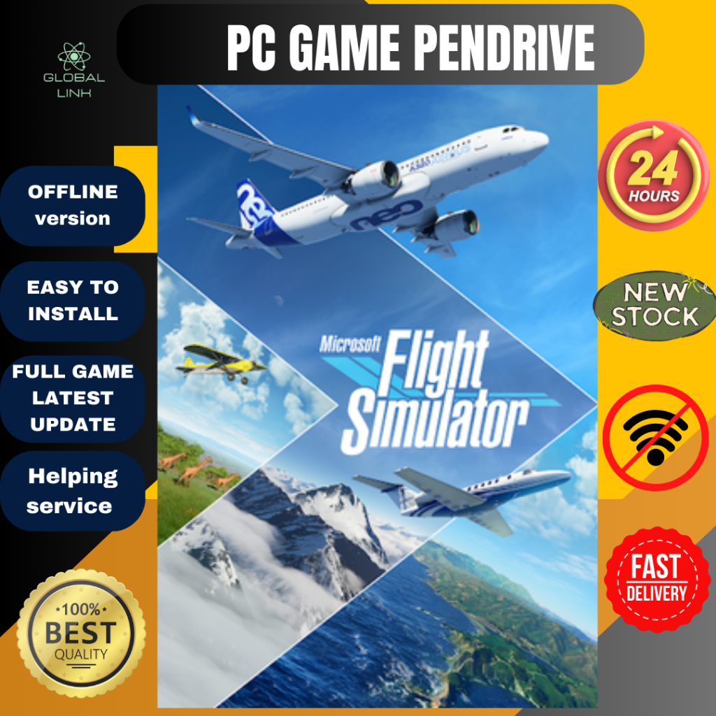 [PC Game] Microsoft Flight Simulator 2020 - Offline [ Pendrive 128 GB ...