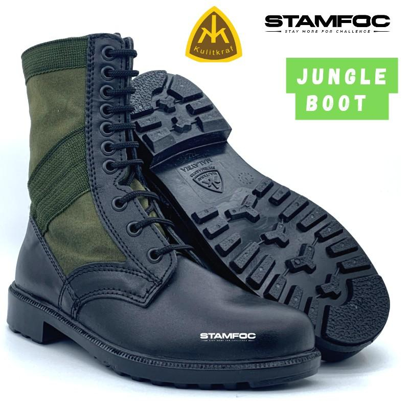 BPJ 12314 Jungle boot Kulitkraf tactical boot kasut operasi ranjer ...