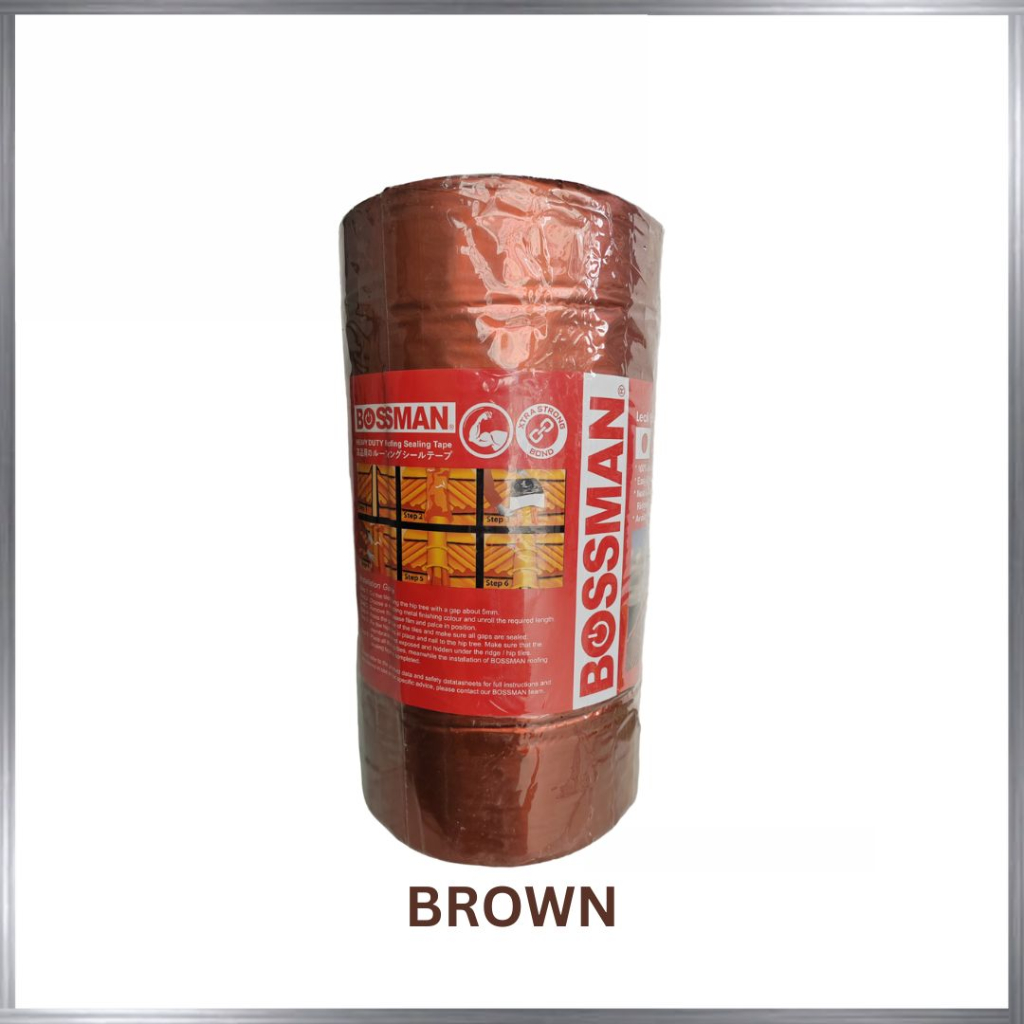 Bossman TAPE Dry Fix Roof Bitumen Flash Band 300MM x 10M | Shopee Malaysia