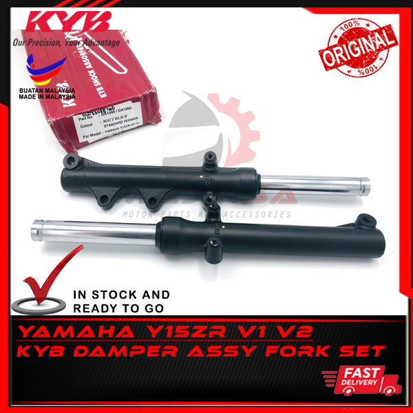 KYB YAMAHA Y15ZR / Y15Z / Y15 V1 V2 Y16 FORK SET DAMPER ASSY FOR YAMAHA Y15ZR 100% ORIGINAL KYB ...