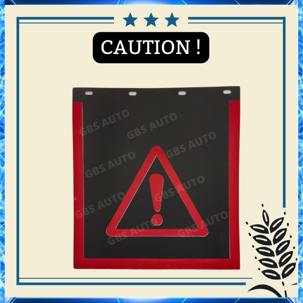 Gbs Truck Lori 3Ton Rear PVC Mudflap Lorry 42CM x 46CM Mudflap Lori ...