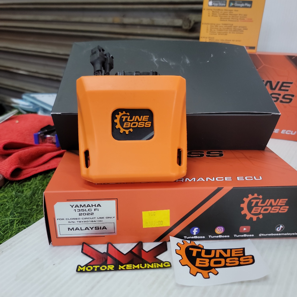 TUNEBOSS RACING ECU Y15ZR V1 V2/ Y16ZR / FZ150I / LC135 V8 / R15 V3 ...