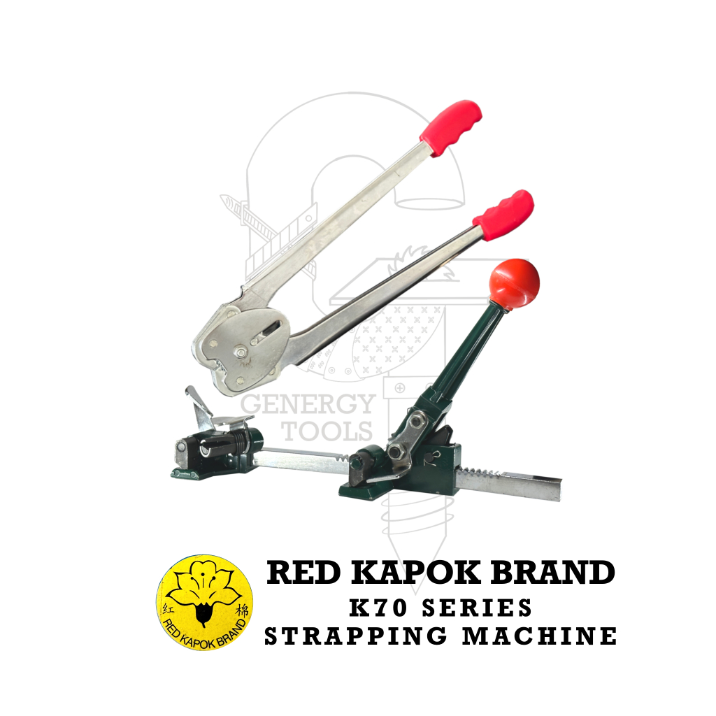 [GENERGYTOOLS] RED KAPOK BRAND K70 SERIES STRAPPING MACHINE (GRIPPER ...