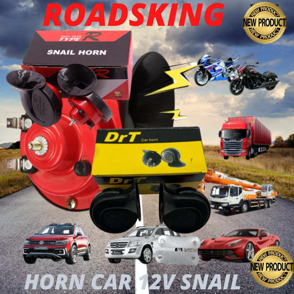 TYPE R HORN CAR 12V SNAIL MYVI VIVA WIRA WAJA ISWARA EXORA ALZA AXIA ...