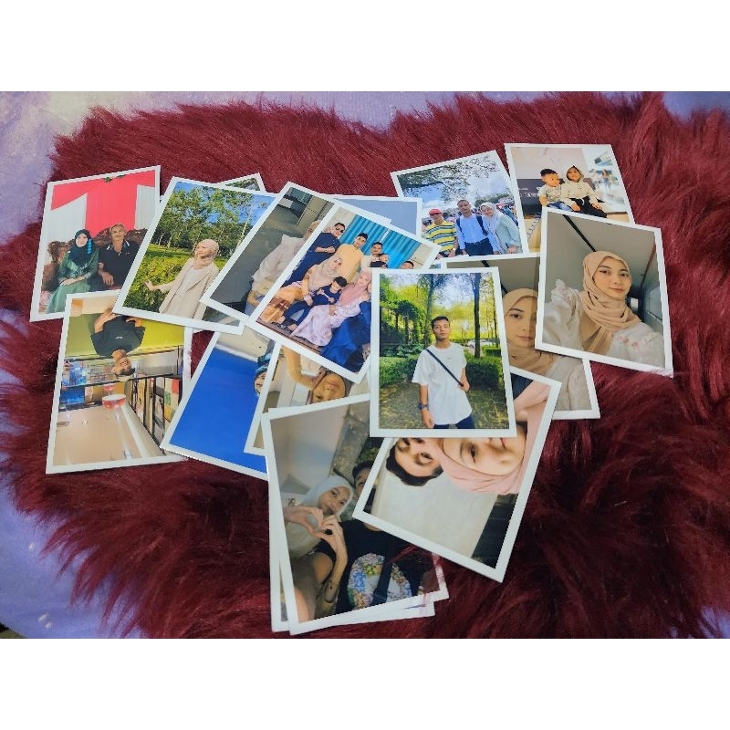 2R PHOTO | NO BORDER | 9PCS | WATERPROOF | Shopee Malaysia