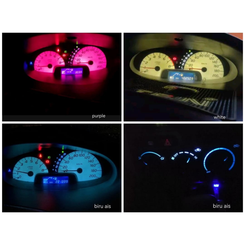 LED Meter/Aircond for Toyota vios ncp42 | Shopee Malaysia