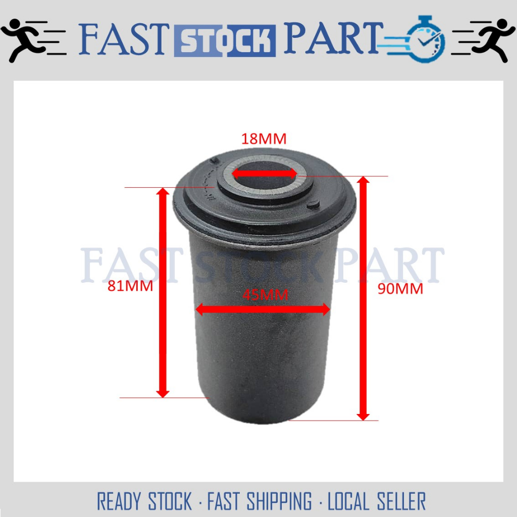 1PC FRONT LOWER ARM BUSH (BIG) -MB633870 MITSUBISHI PAJERO V6 / STROM ...