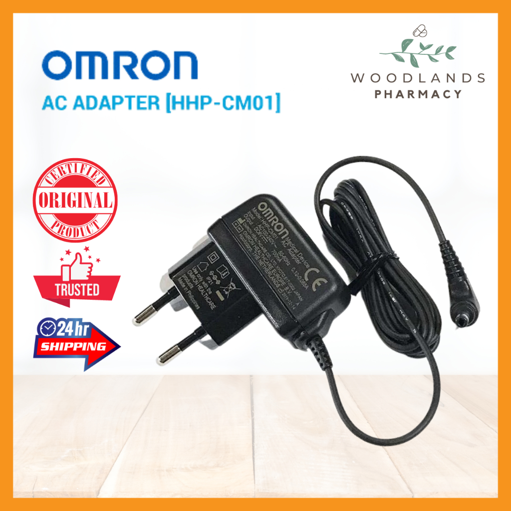 OMRON AC ADAPTER FOR BLOOD PRESSURE MONITOR - MODEL HHP-CM01 [ ORIGINAL ] | Shopee Malaysia