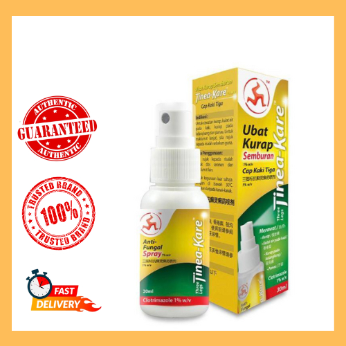 Three Legs Tinea-Kare Anti Fungal Ringworm Itch White White Spot Spray ...