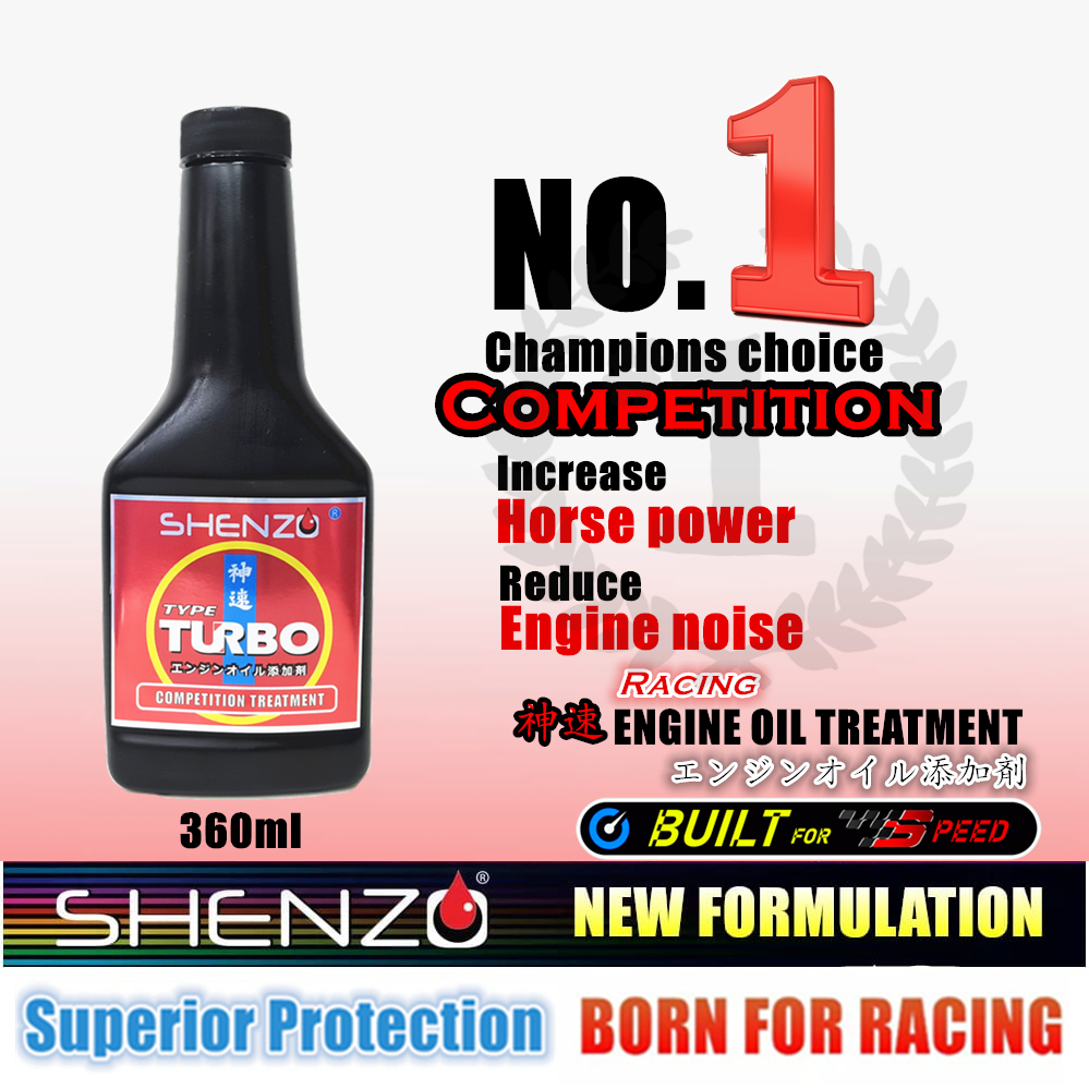 TURBO Protection ENGINE OIL Additive SHENZO RACING Toyota Nissan Suzuki ...