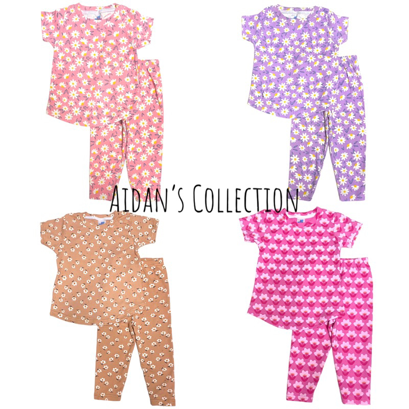 RS Seller Girls Pyjamas Pleated / Baju Tidur Kanak-Kanak Perempuan (1-6 ...