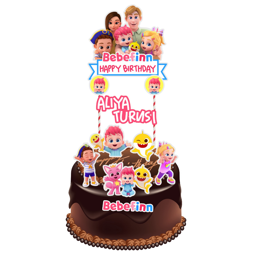BEBEFINN cake topper | Shopee Malaysia
