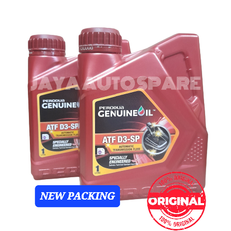 ORIGINAL PERODUA AUTO OIL TRANSMISSION FLUID ATF D3-SP(SP3) -1L ...