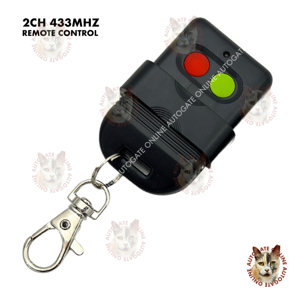 2CH 433MHz ( UNIVERSAL ) DNOR AUTOGATE GATE DOOR REMOTE CONTROL ...