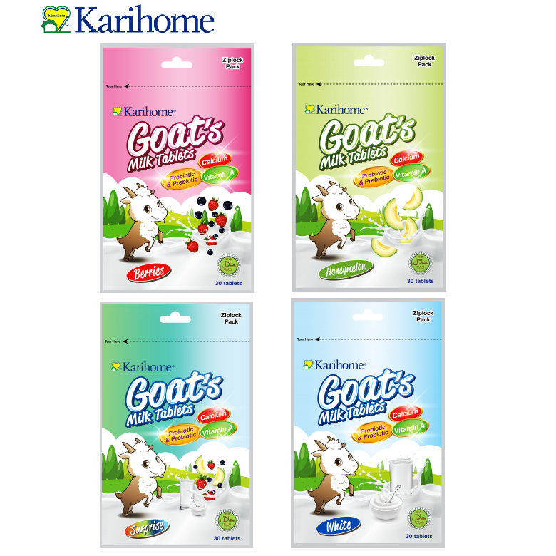 Karihome Goat's Milk Tablets x 30 tablet | Shopee Malaysia