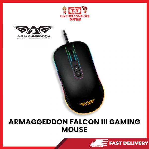 A25 ARMAGGEDDON FALCON III GAMING MOUSE [SBN:Yes NILAI:Yes MELAKA:Yes ...