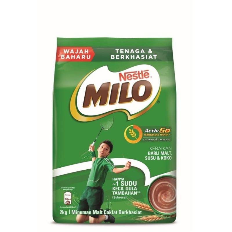 Nestle MILO Activ-Go Chocolate Malt Powder (2kg) | Shopee Malaysia