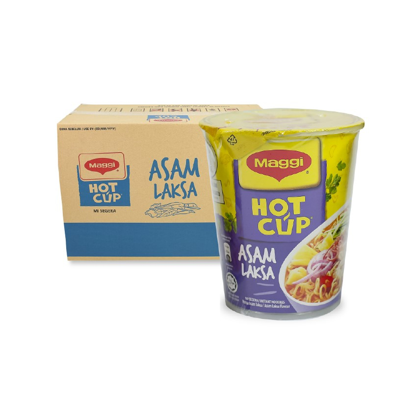 MAGGI HOT CUP ASAM LAKSA (54 x 59g) | Shopee Malaysia